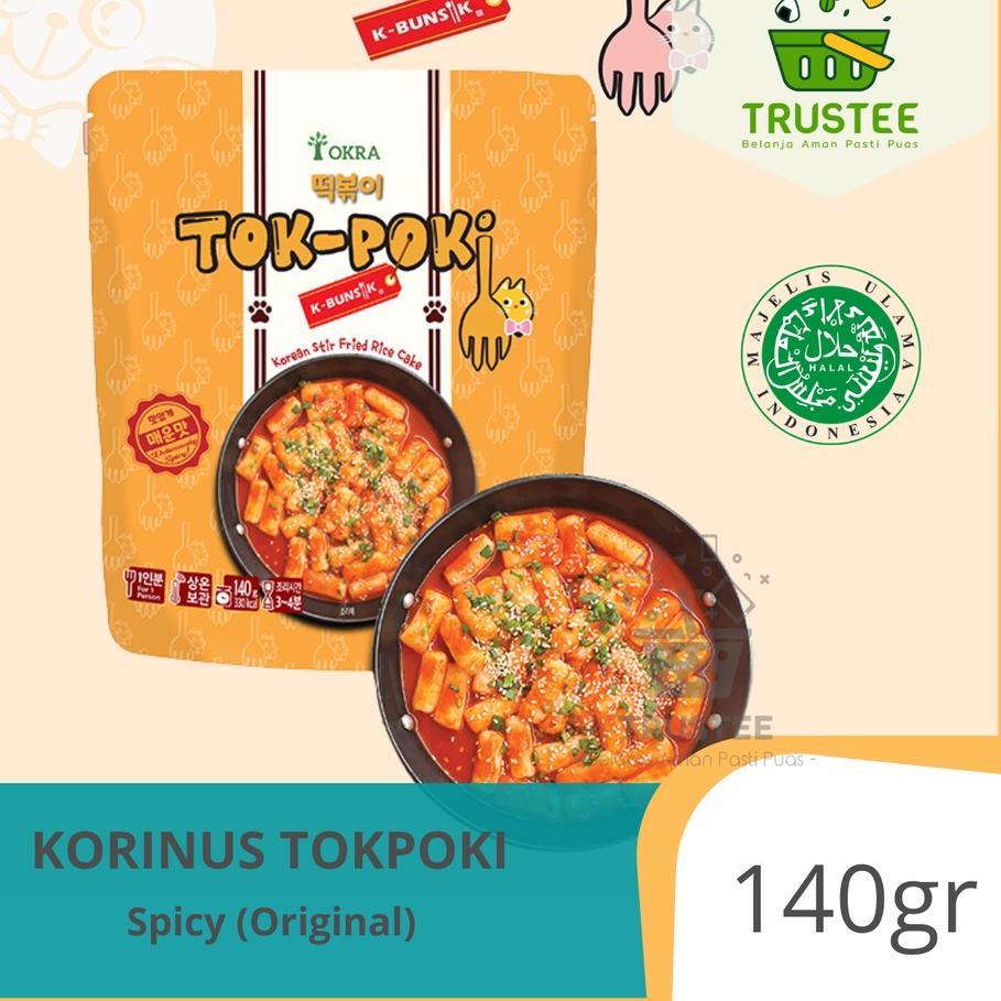 Jual SALE K-Bunsik Tokpoki / Tteokbokki Tok-poki Toppoki Korinus kue ...