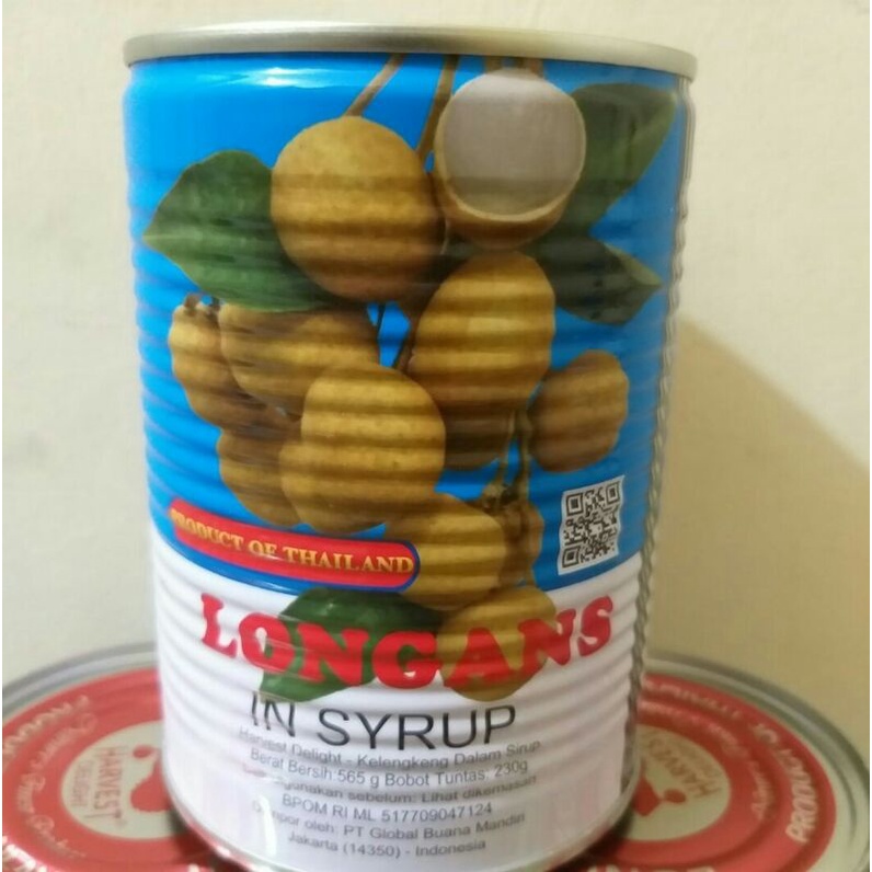 Jual BUAH LONGAN KALENG / KELENGKENG DALAM SIRUP SYRUP 565GR | Shopee ...