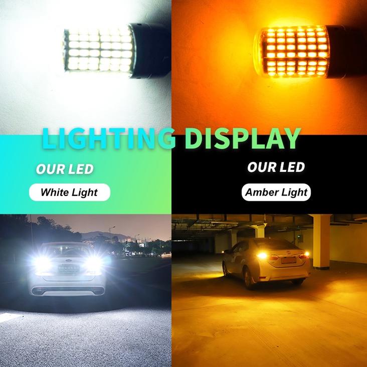 Jual SHOPEE MALL LAMPU LED 1156 144 TITIK SMD BAU15S BA15S 150 DERAJAT ...