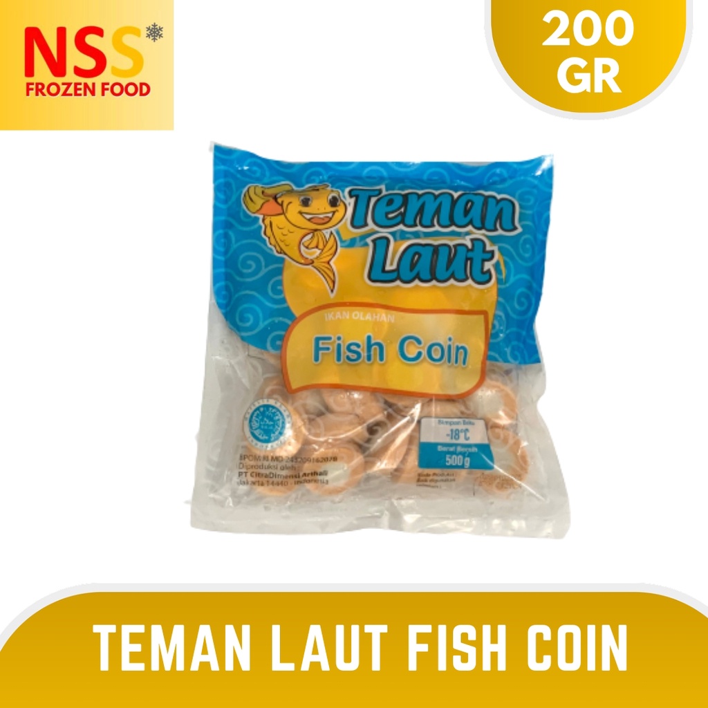 Jual TEMAN LAUT FISH COIN 200 GR | Shopee Indonesia