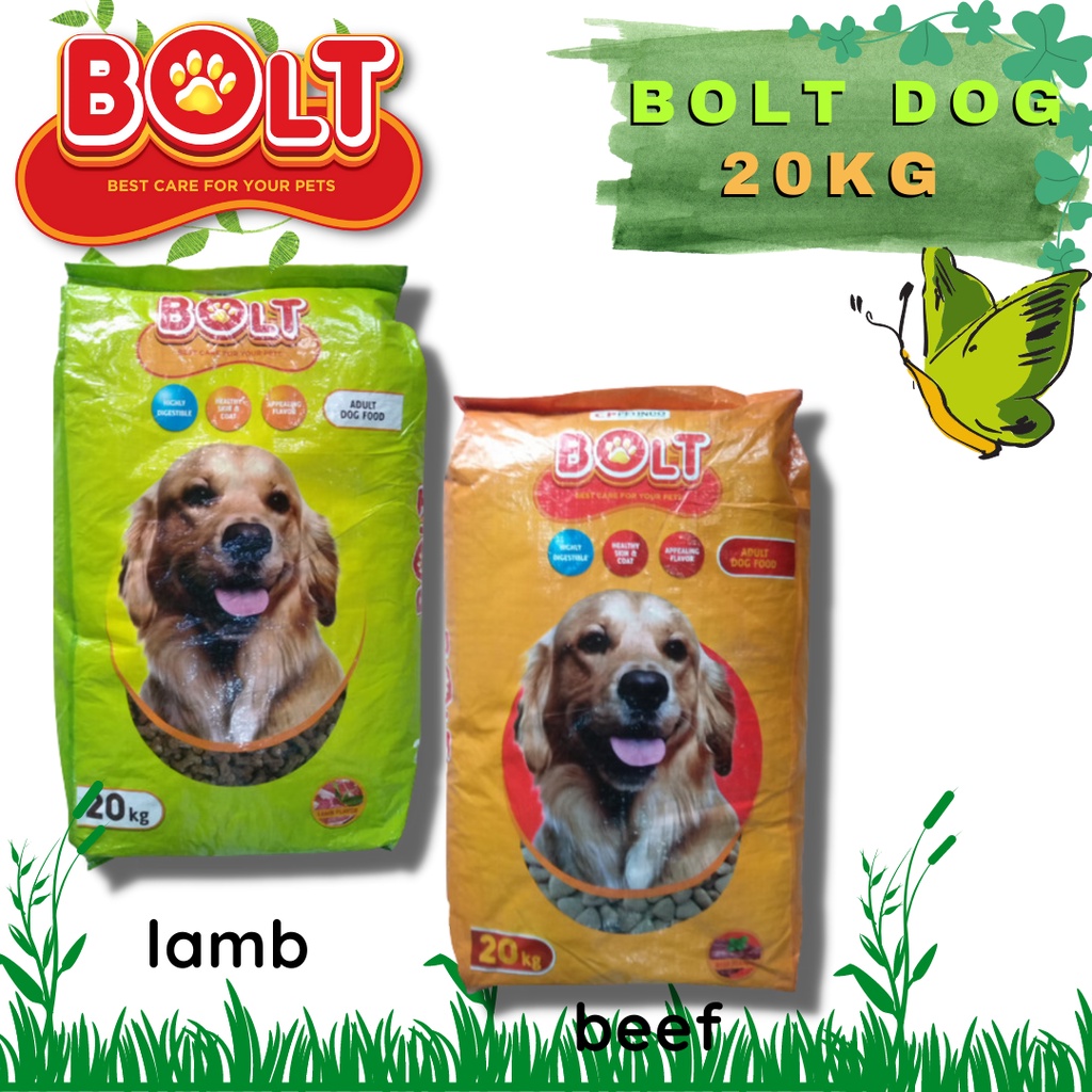 Jual GOJEK / INSTANT Dog Food BOLT 20 Kg Beef / Lamb | Shopee Indonesia