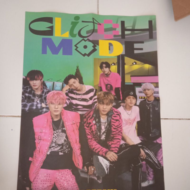 Jual Poster Nct Dream Glitch Mode official / poster lipat nct/Poster ...