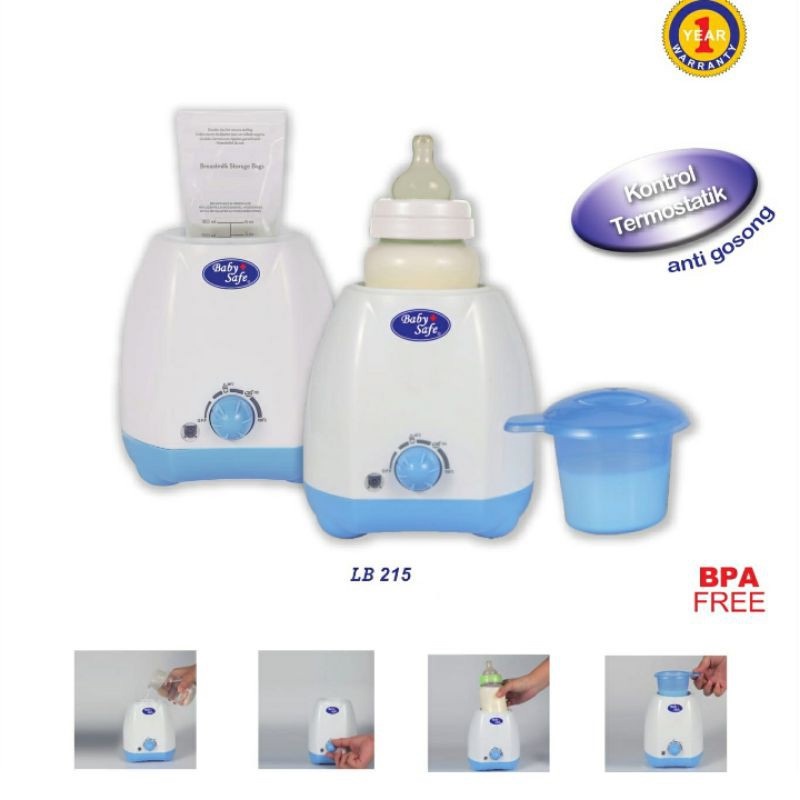 Jual Baby Safe Milk & Food Warmer Pemanas Botol Susu dan Makanan Bayi ...
