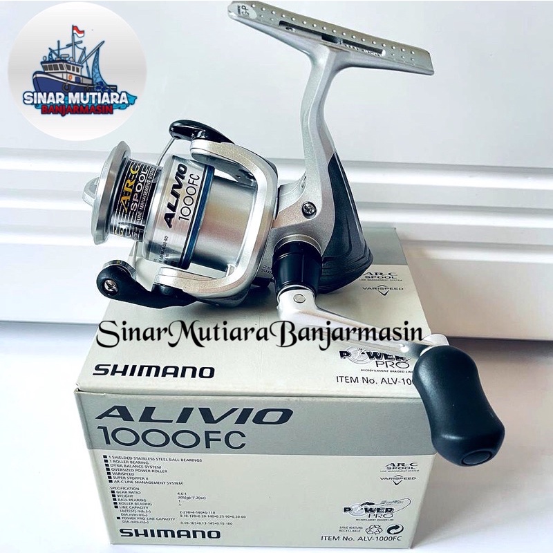 Jual Reel Shimano Alivio 1000 FC & 2500FC (MADE IN MALAYSIA) | Shopee ...