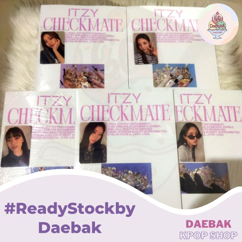 Jual [READY] ITZY - CHECKMATE STANDARD VER / YEJI LIA RYUJIN CHAERYEONG YUNA | Shopee Indonesia