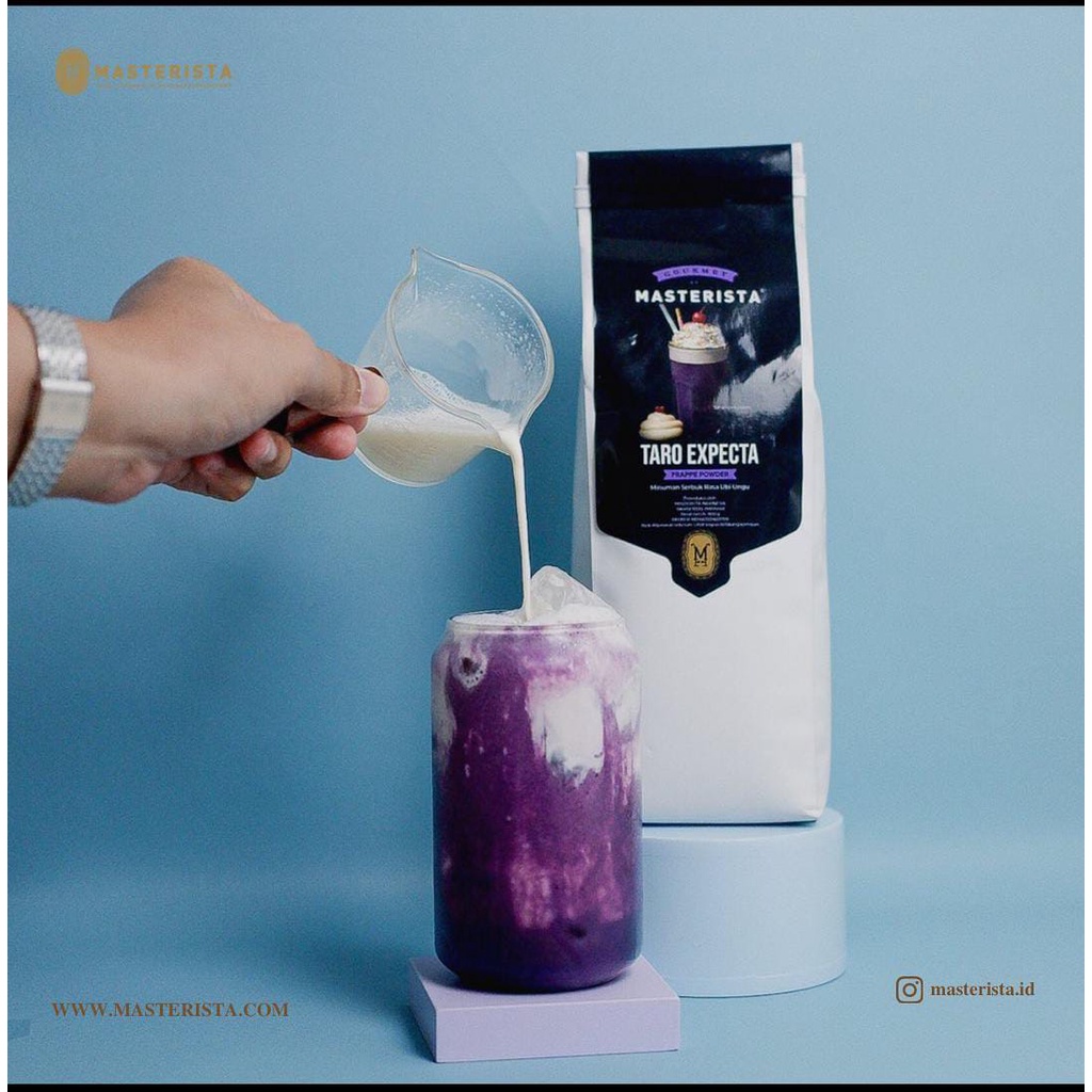 Jual Masterista Frappe Powder Taro Expecta | Shopee Indonesia