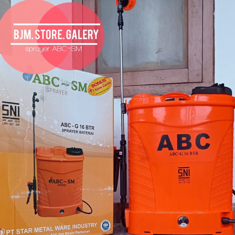Jual SPRAYER ELEKTRIK ABC-SM 16 LITER TANGKI SPRAYER ELEKTRIK OTOMATIS ...