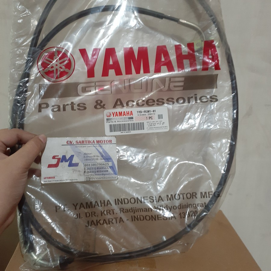 Jual Kabel Gas Fino FI / THROTTLE CABLE ASSY (1YD1) / 1YD-F6301-01 ...
