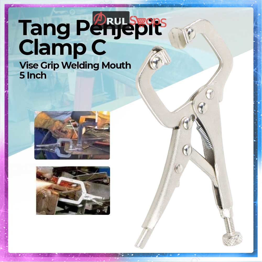 Jual ARS TOOLS - SPIFFLYER Tang Penjepit Vise Grip Welding Mouth C ...
