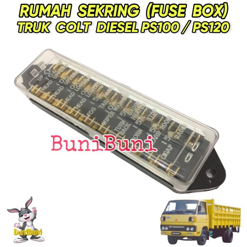 Jual Fuse Box / Rumah Sekring Sikring Untuk Truk Colt Diesel PS100 ...