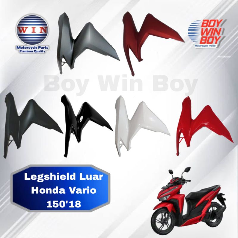 Jual Legshield Luar Vario 125/150 2018 up 1 Set Sayap Kanan Kiri ...