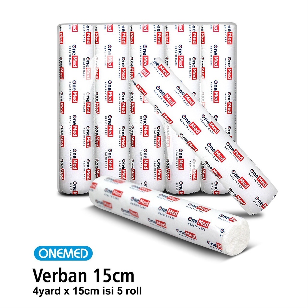 Jual Kasa Verban OneMed 4yard x 15cm pak isi 5 rol BN | Shopee Indonesia