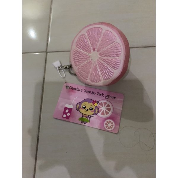 Jual squishy punimaru jumbo pink lemon | Shopee Indonesia