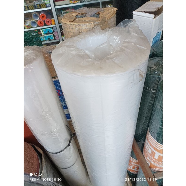 Jual Fiber Pagar Warna Putih/Transparan Tebal 0,8mm Panjang 50cm Lebar ...