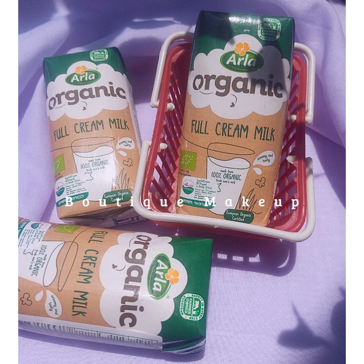Jual Arla Full Cream Milk UHT Organic 200ml | Shopee Indonesia