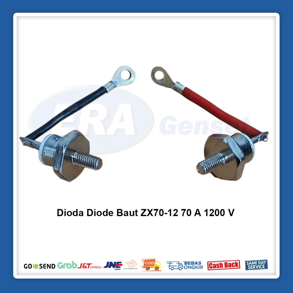 Jual Dioda Diode Baut ZX70-12 70 A 1200 V Merah dan Hitam | Shopee ...