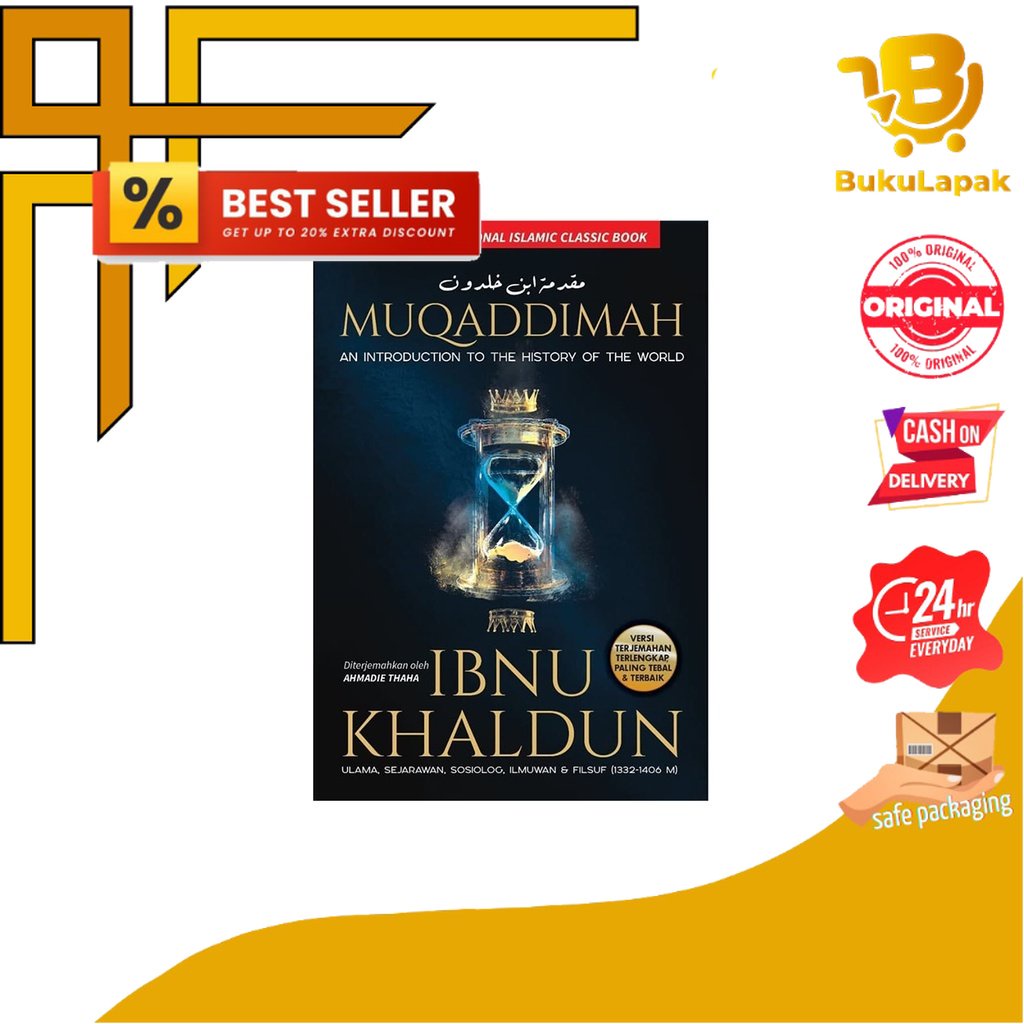 Jual Muqaddimah Ibnu Khaldun, Buku Filsafat, Buku Peradaban Islam - Reneturos | Shopee Indonesia