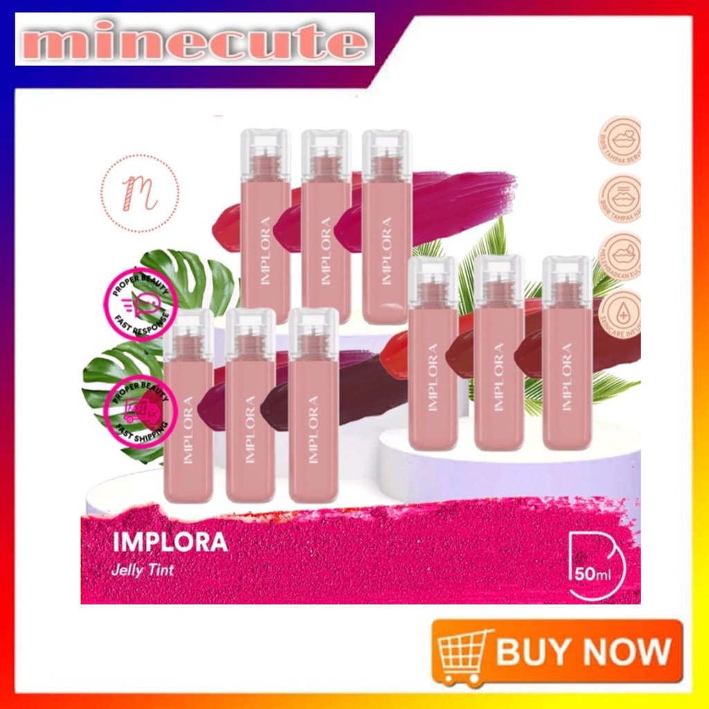 Jual Implora Jelly Tint/ Lip Jelly Tint Implora - 5Ml Terbaru] | Shopee ...