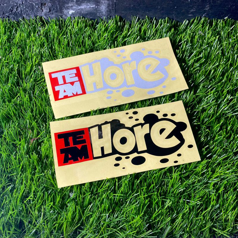 Jual Sticker team hore cutting sticker variasi motor 1pcs stiker ...