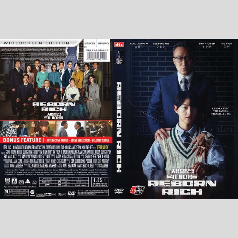Jual Kaset Serial Drakor 2022 "REBORN RICH" 4 Disk Tamat | Shopee Indonesia