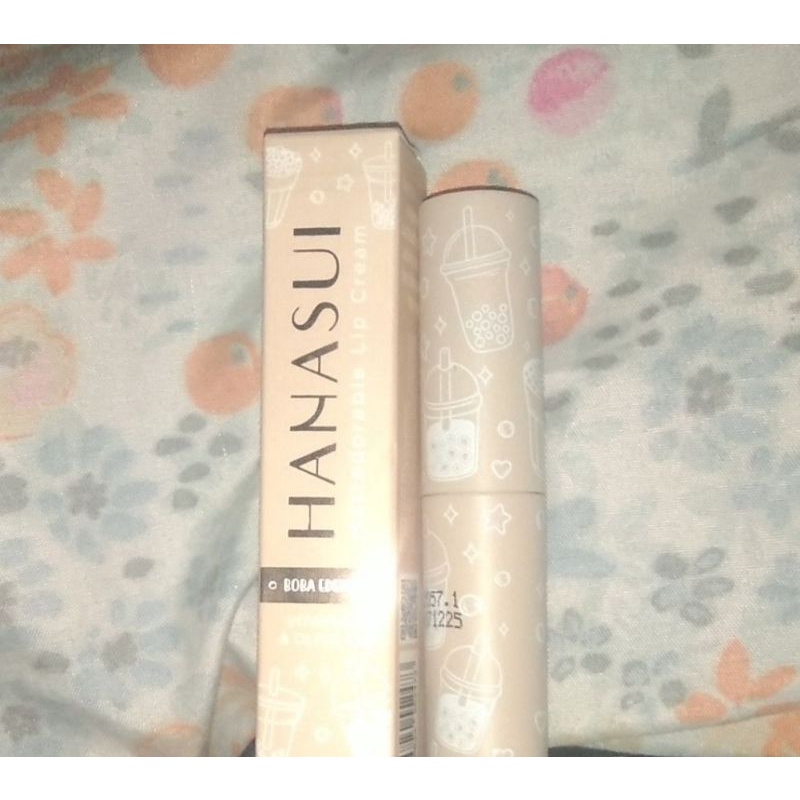 Jual HANASUI MATTEDORABLE LIP CREAM BOBA EDITION 02 BROWN SUGAR ...