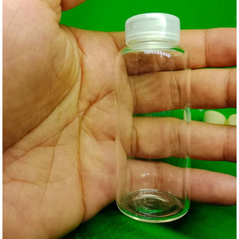 Jual BOTOL VIAL 30ML || BOTOL KACA TUTUP KARET TUTUP DONAT PLASTIK ...