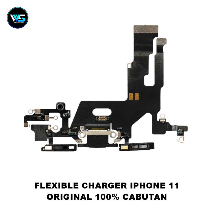 Jual Flexible Charger Iphone 11 Original + Mic | Shopee Indonesia