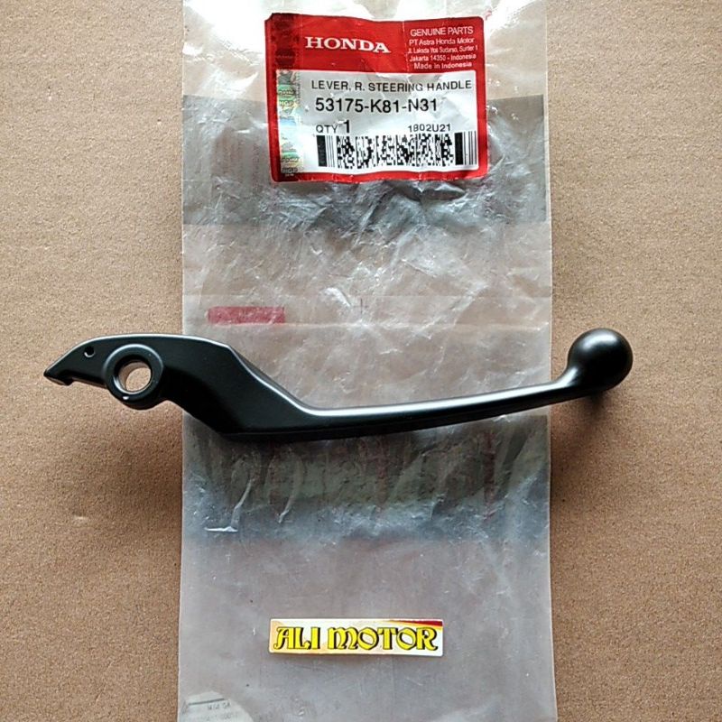 Jual Handel rem kanan hitam handle scoopy esp 53175-K81-N31 ori AHM ...