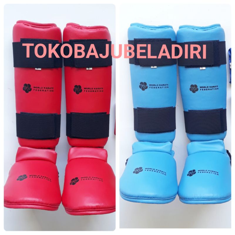 Jual Pelindung Kaki Karate Foot Protector Karate ZOKAZUNO | Shopee ...