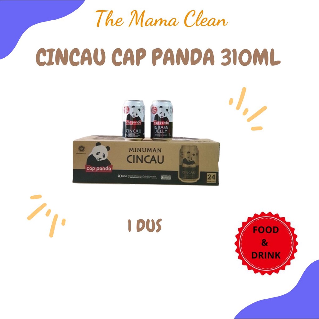 Jual MINUMAN CINCAU CAP PANDA 310ML 1 DUS = 24 PCS | Shopee Indonesia