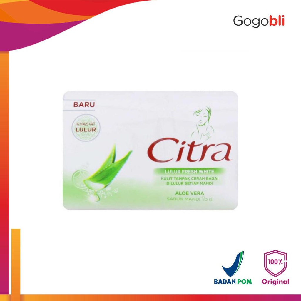 Jual Citra Toilet Soap Fresh White 70gr | Shopee Indonesia