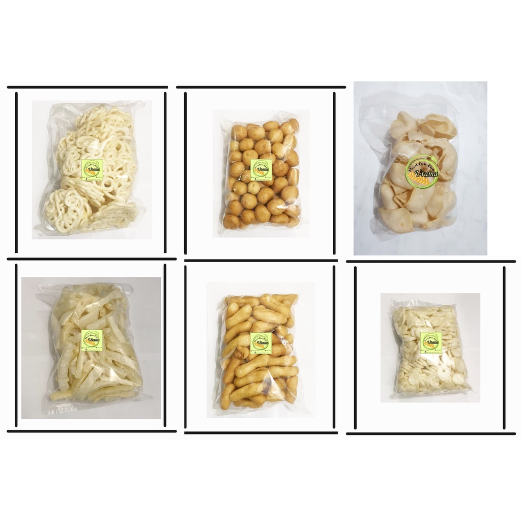 Jual Aneka Kerupuk Utama Snack - Krupuk Camilan Surabaya Oleh Oleh ...