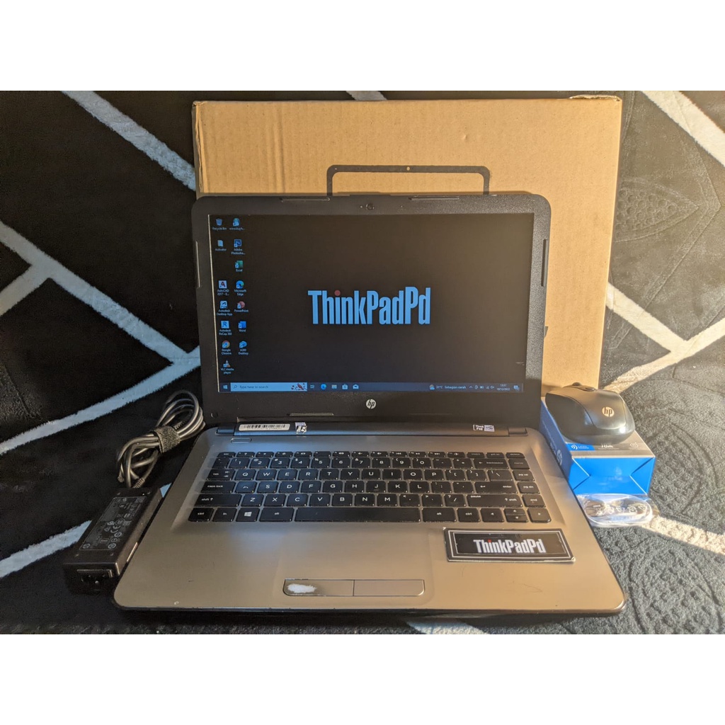 Jual Laptop Kerja Office Kantor HP Notebook 14 AMD A8 7410 Radeon Murah ...