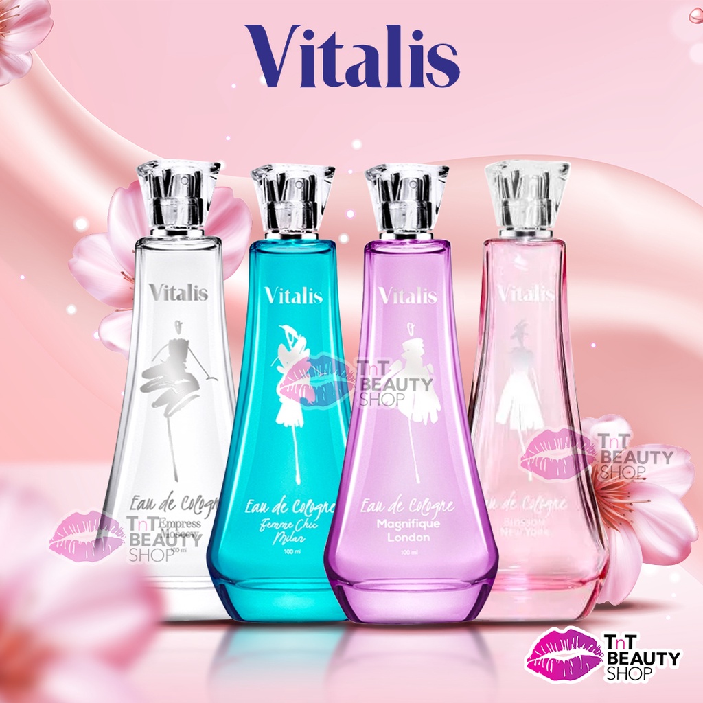 Jual Vitalis Eau De Cologne 50ml - 100ml Parfum Wanita Long Lasting ...