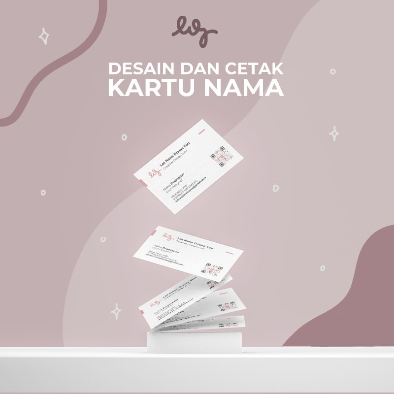 Jual KARTU NAMA/Business Card (Custom design + Cetak Jadi + Box ...