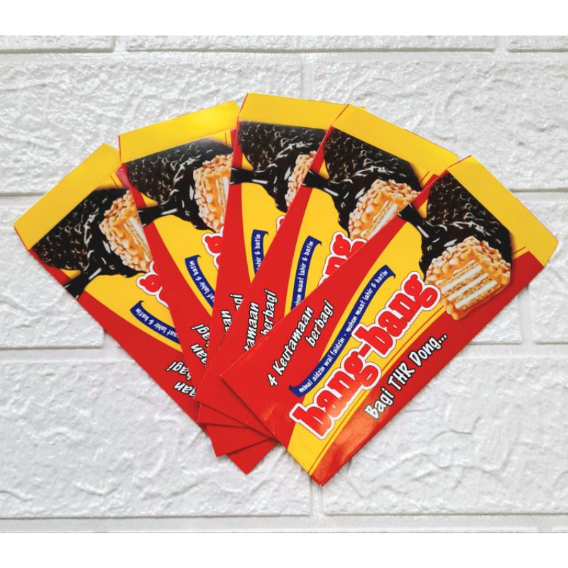 Jual [STOK TERAKHIR] AMPLOP LEBARAN PANJANG/BESAR MOTIF SNACK VIRAL ...