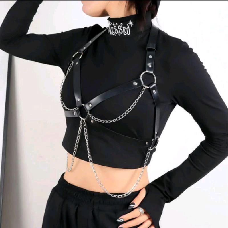 Jual KUYANG_OFFICIAL (NATALIA) Aksesoris Body belt harness harajuku ...