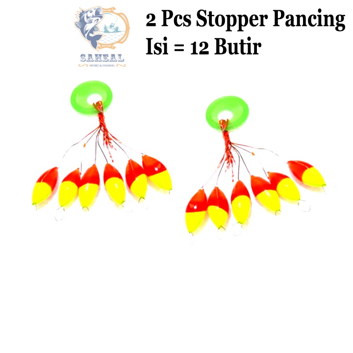 Jual Stopper Pelampung Pancing Ikan Wader Warna Terang isi 6Pcs ...