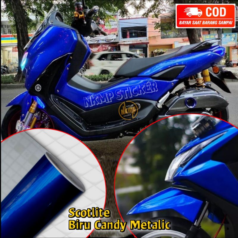 Jual Scotlite Biru Candy Metalic | Shopee Indonesia