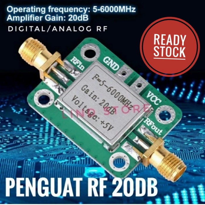 Jual RF AMPLIFIER BOOSTER PENGUAT SINYAL RF | Shopee Indonesia