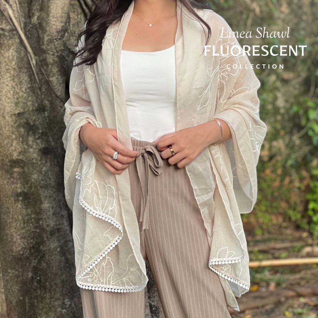 Jual Linea Shawl Fluorescent Collection | The Best Kaynd | Premium ...