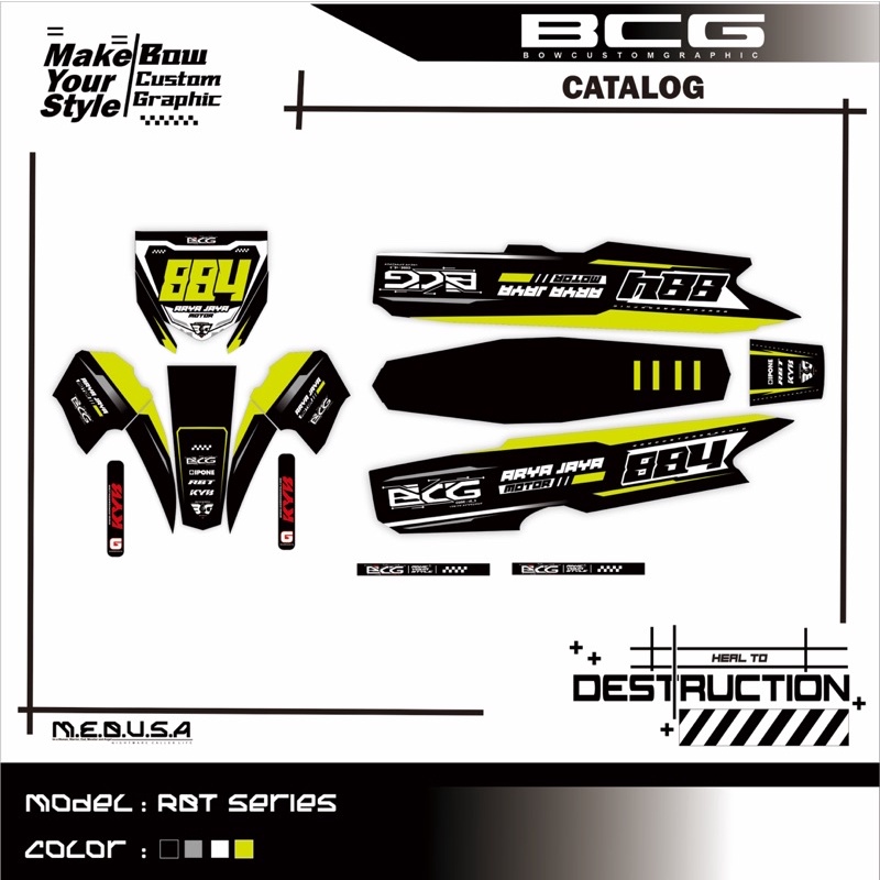 Jual DECAL BEBEK RBT VEGA OLD/ FIZ R | Shopee Indonesia