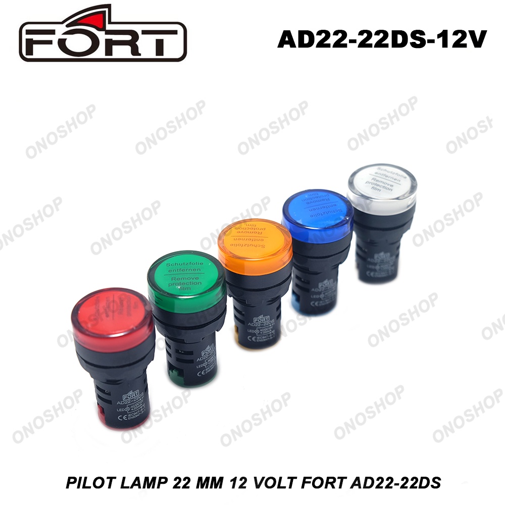 Jual Pilot Lamp 22 mm FORT AD22-22DS | Shopee Indonesia