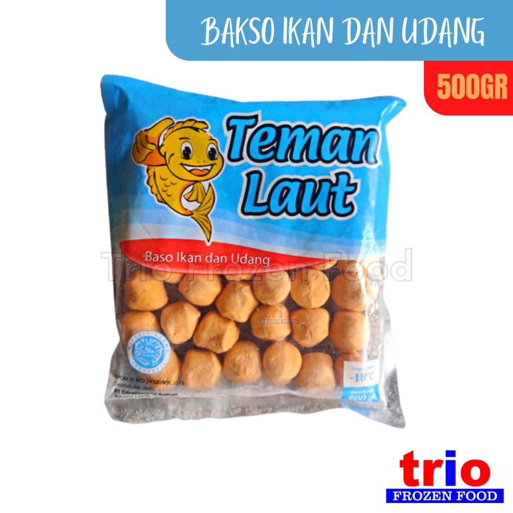 Jual TEMAN LAUT BAKSO SEAFOOD UDANG SEAFOOD 500GR | Shopee Indonesia
