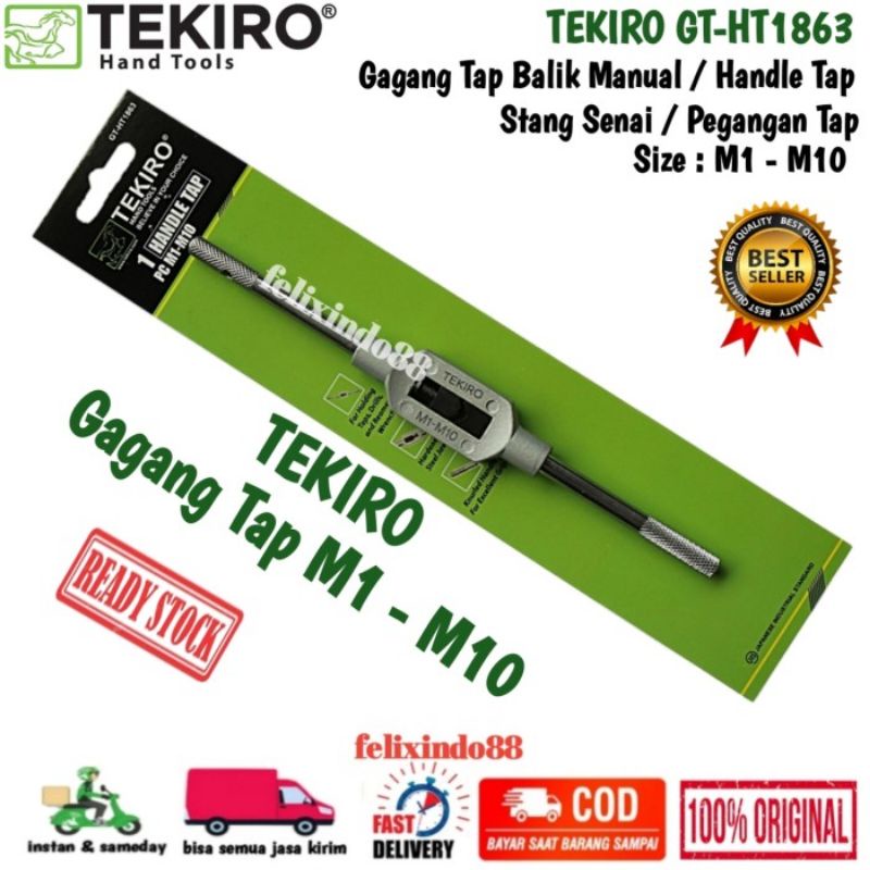 Jual GAGANG TAP BALIK M1 - M10 TEKIRO ORIGINAL HANDLE TAP GT-TD1863 / HAND TAB ULIR DRAT BUKA ...