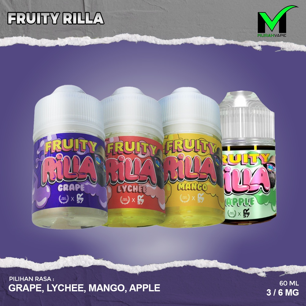 Jual Fruity Rilla Liquid by Juice Cartel 60ml Bercukai | Shopee Indonesia