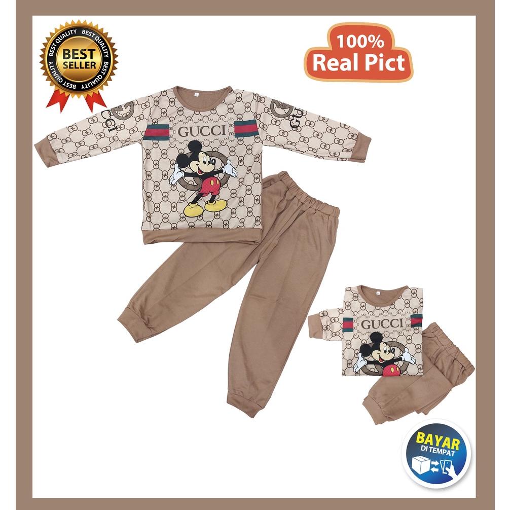Jual New - Trend Model Setelan Anak- Anak Print Karakter ! | Shopee ...