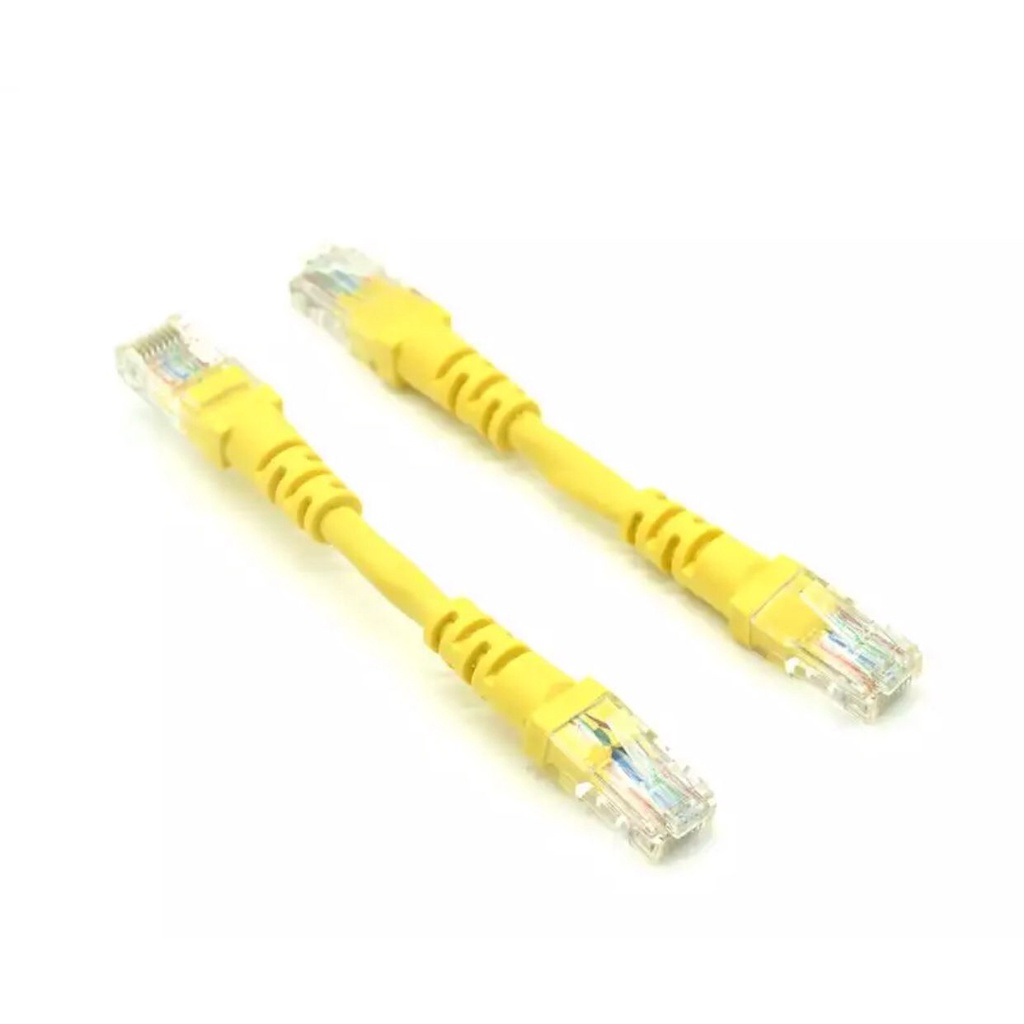 Jual Kabel LAN Cat 5e Panjang 1meter warna Kuning (High quality ...