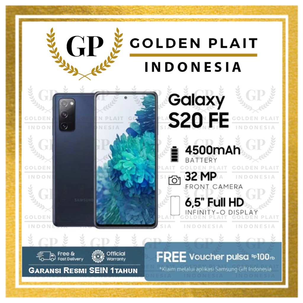 Jual Samsung S20 FE 8/128gb Snapdragon 865 BNIB SEIN WARNA BIRU NAVY ...