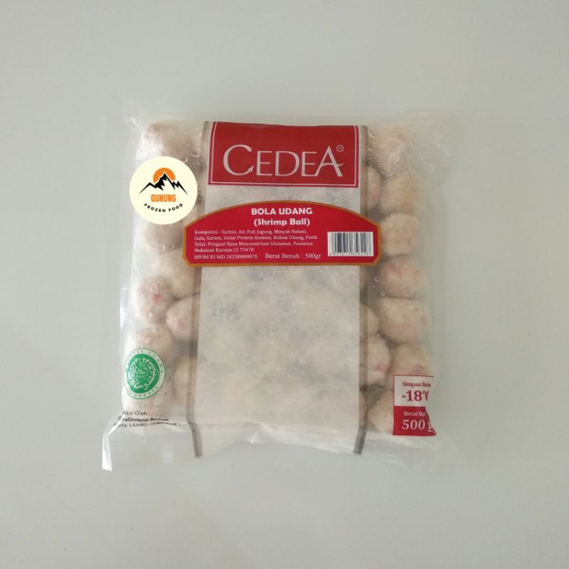 Jual Cedea Bola Udang 500gr | Shopee Indonesia